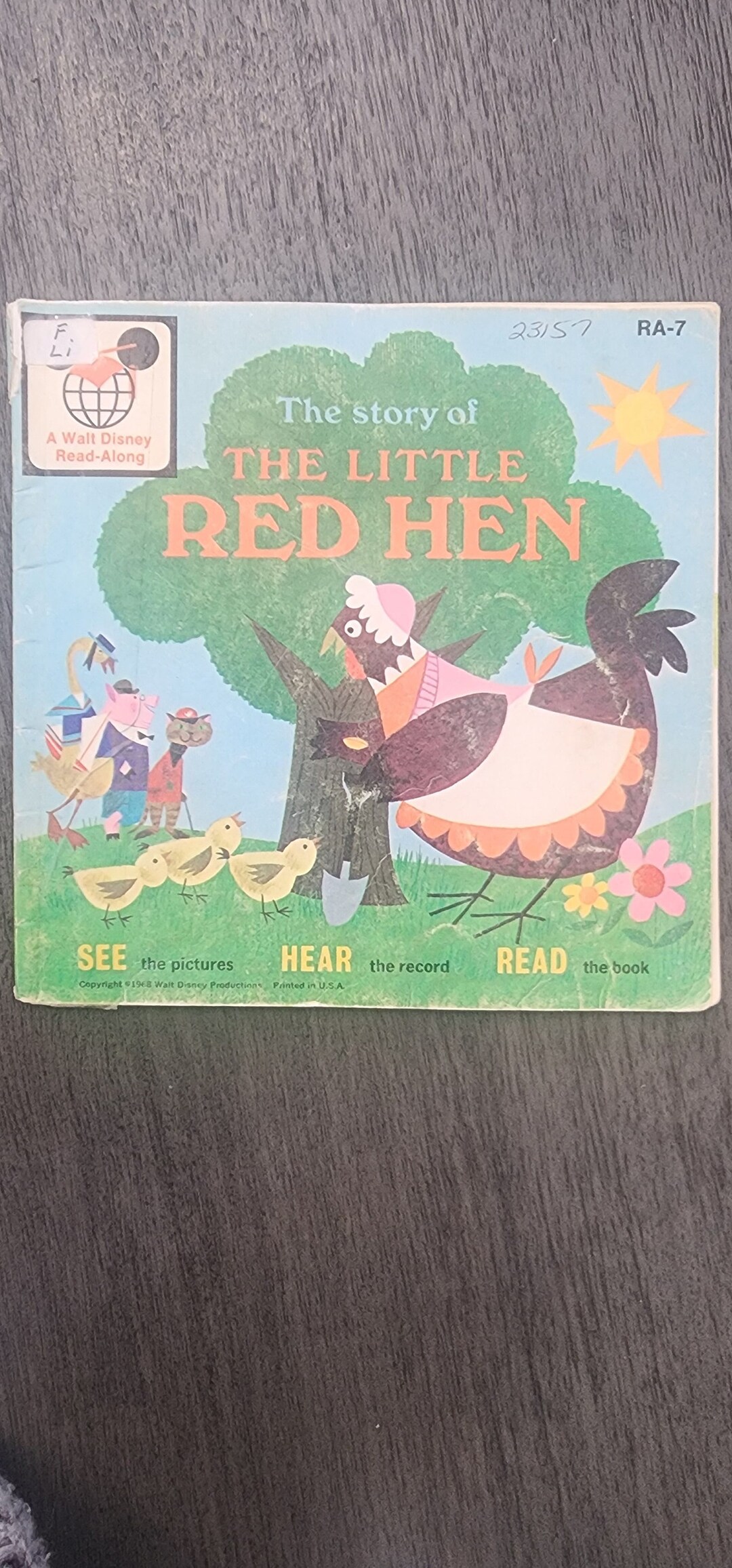 The Little Red Hen Book, Vintage, Second Hand, Books, Story, Antique ...