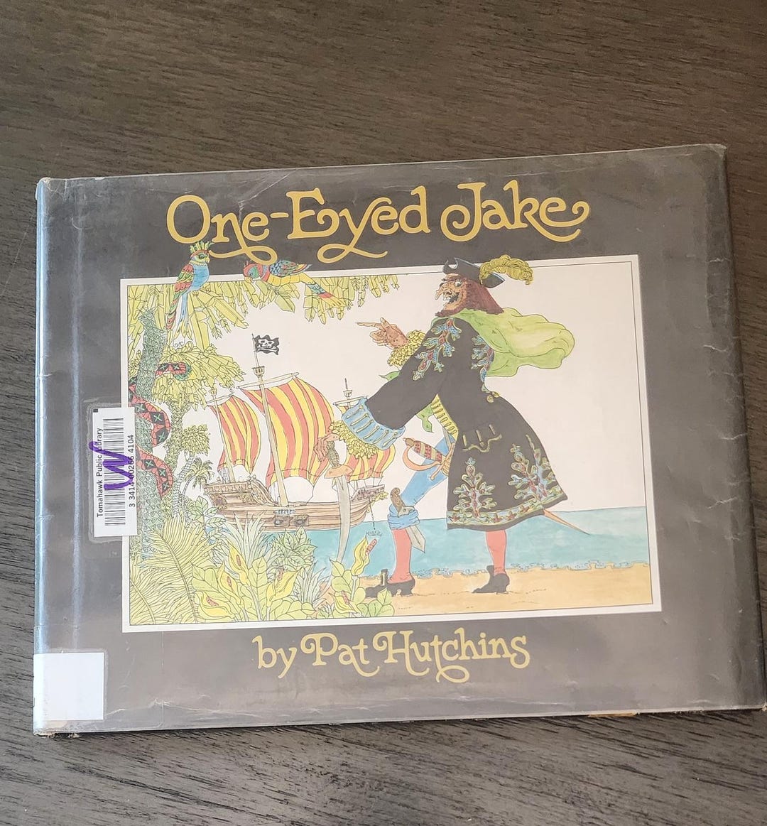 One Eyed Jake, Pat Hutchins, First Edition, 1979 - Etsy