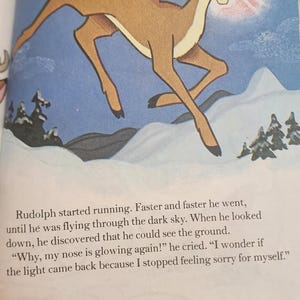 Rudolph the Red-nosed Reindeer Shines Again, Little Golden Book, Robert ...