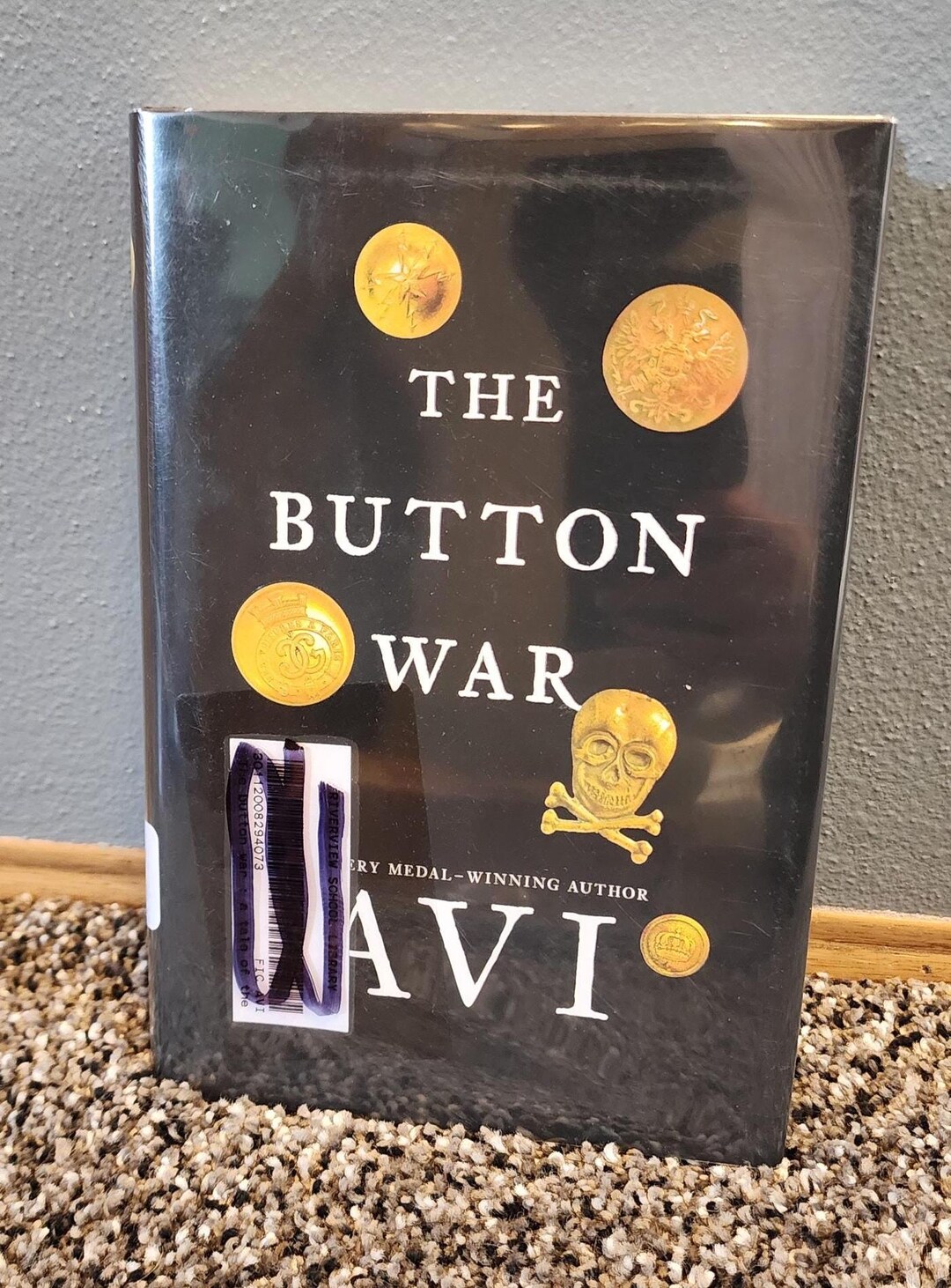 The Button War, Avi - Etsy