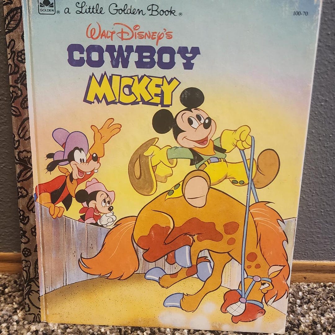 Walt Disney's Cowboy Mickey, 1990 - Etsy