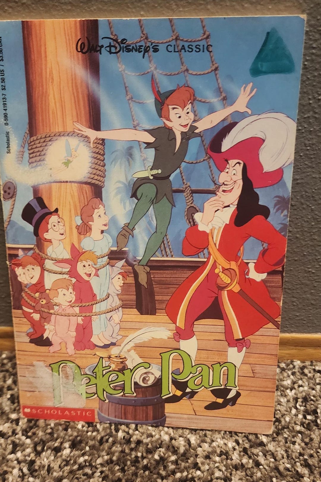 Walt Disney's Classic Peter Pan, First Edition, 1989 - Etsy