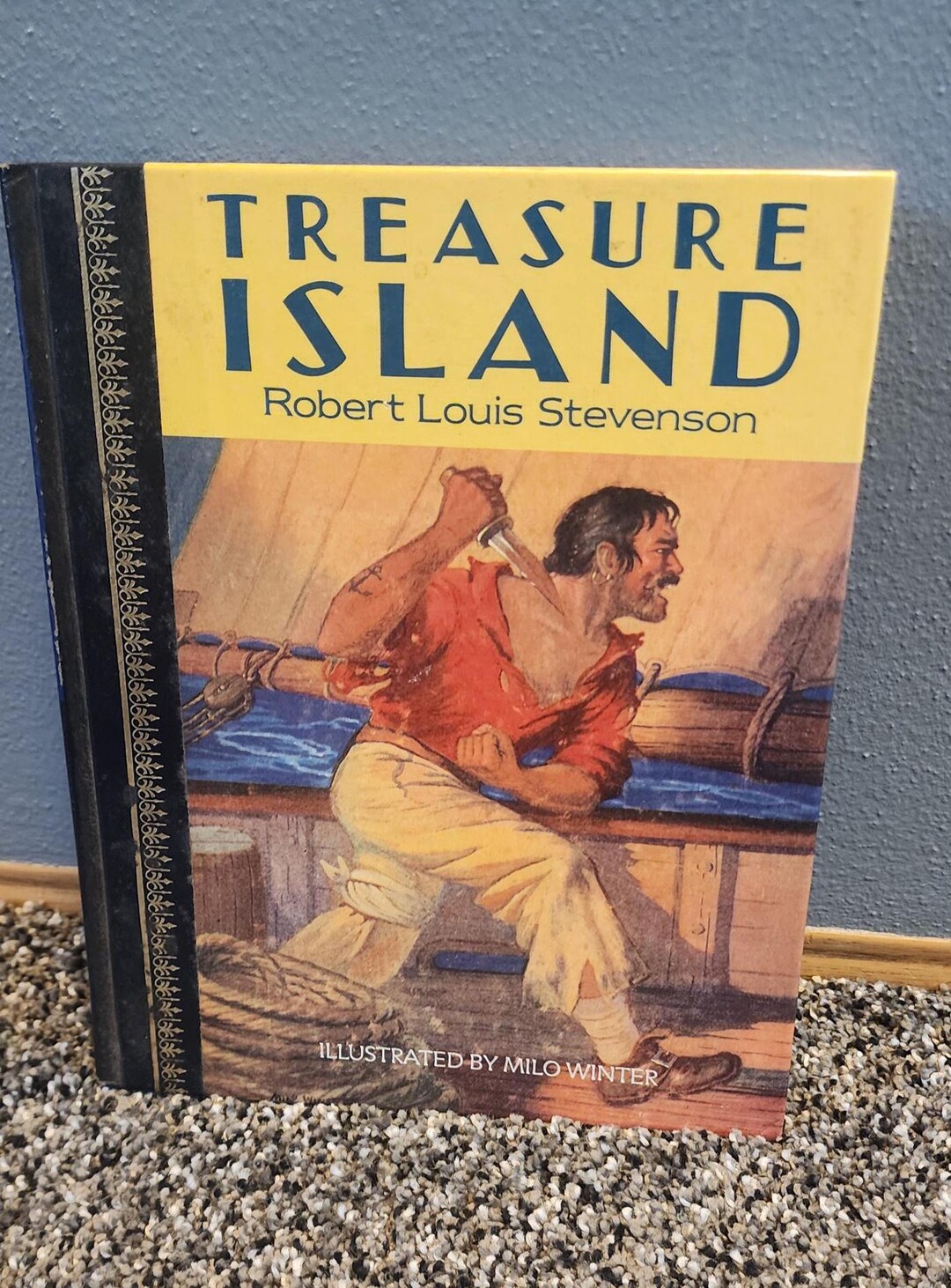 Treasure Island, Robert Louis Stevenson, Milo Winter, 1986 - Etsy