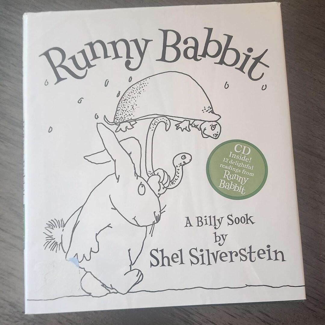 Runny Babbit, Shel Silverstein, First Edition, 2005 (NO CD Book Only ...