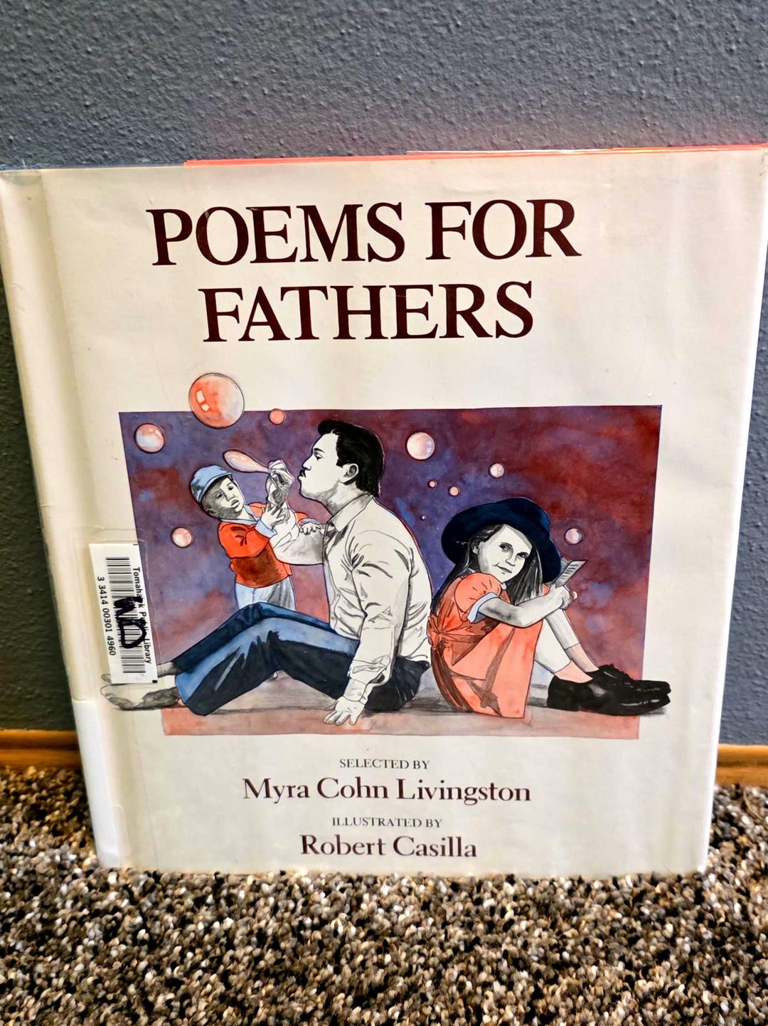 Poems for Fathers, 1989, Myra Cohn Livingston, Robert Casilla - Etsy
