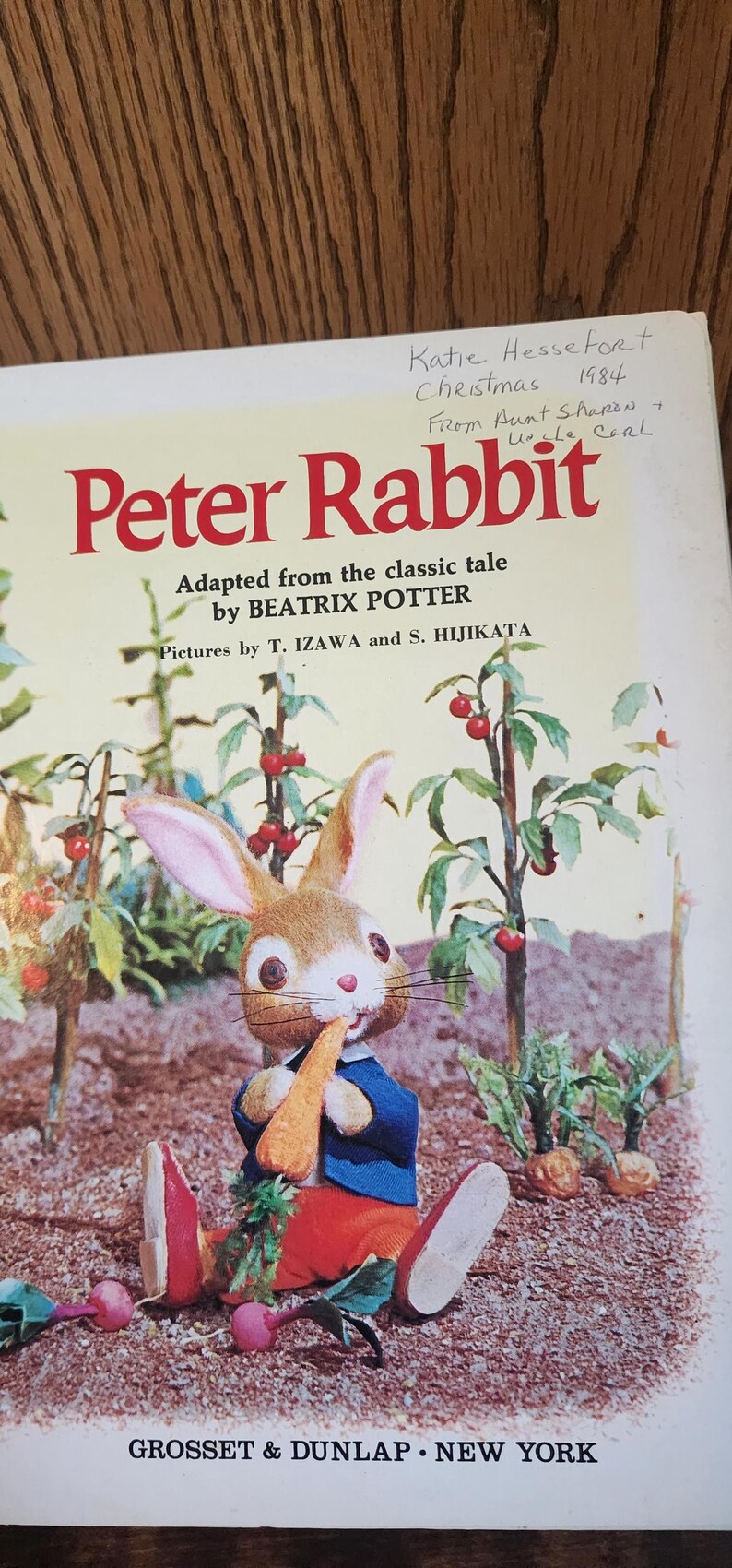 Peter Rabbit, A Puppet Storybook, 1968 - Etsy