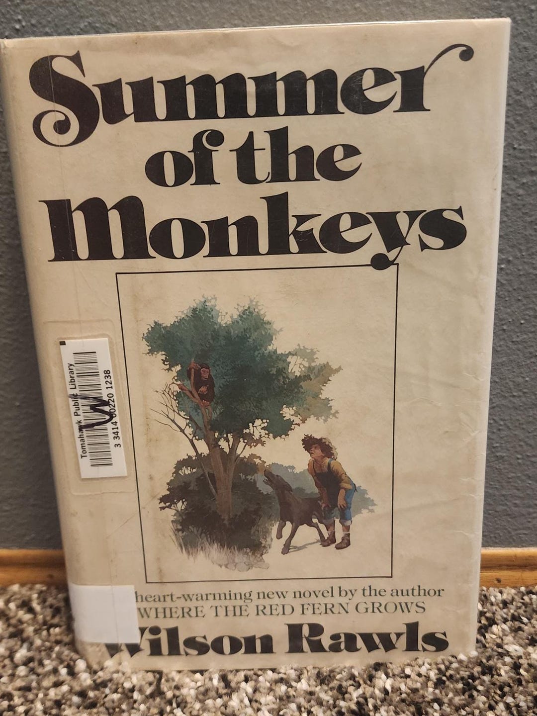 Summer of the Monkeys, Wilson Rawls, First Edition, 1976 - Etsy