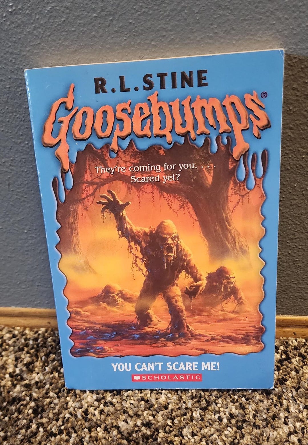Goosebumps, R.L. Stine, You Can't Scare Me!, First Printing, 1995 - Etsy