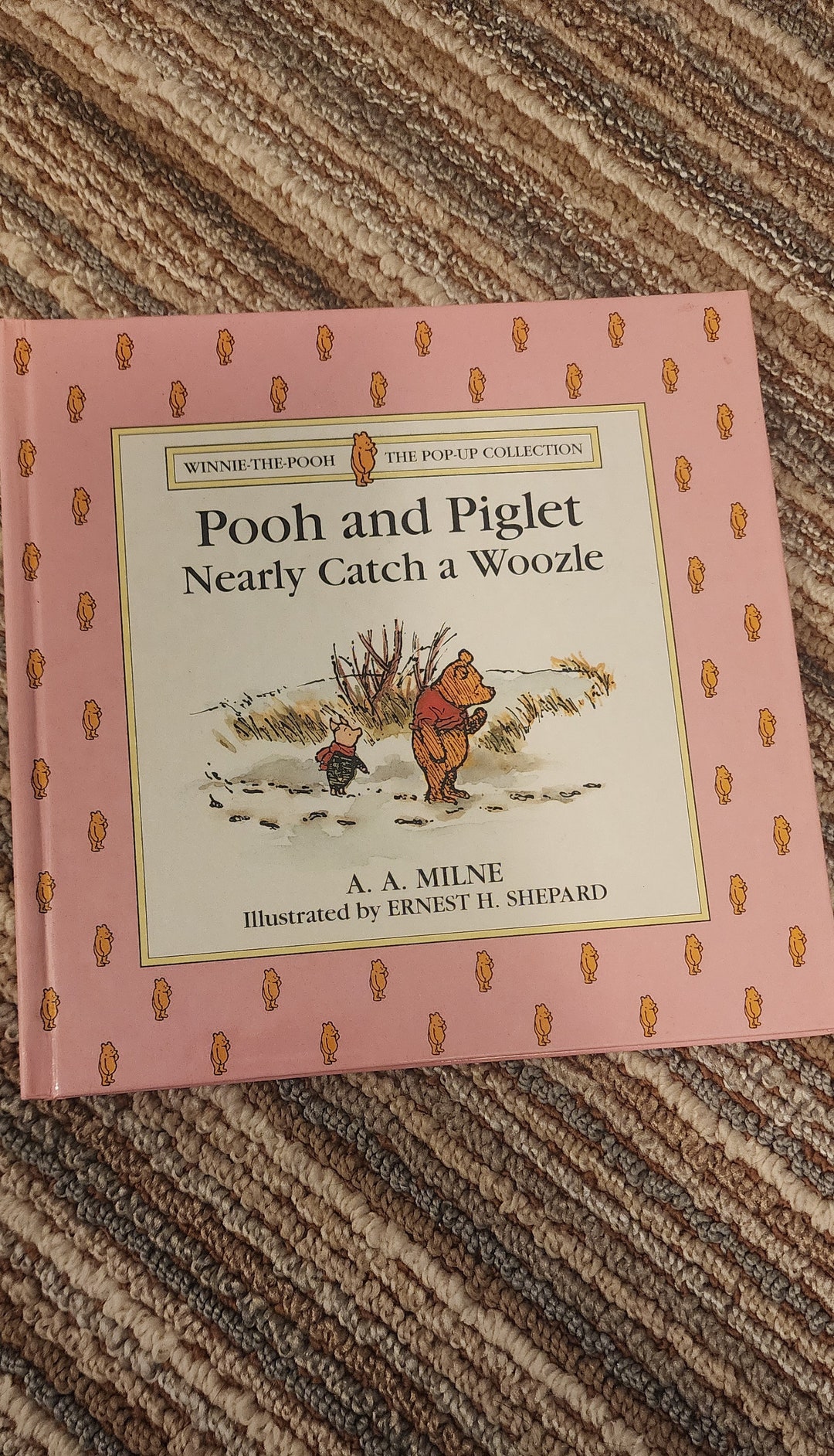 Pooh and Piglet Nearly Catch a Woozle, A.A. Milne, Pop up Book - Etsy