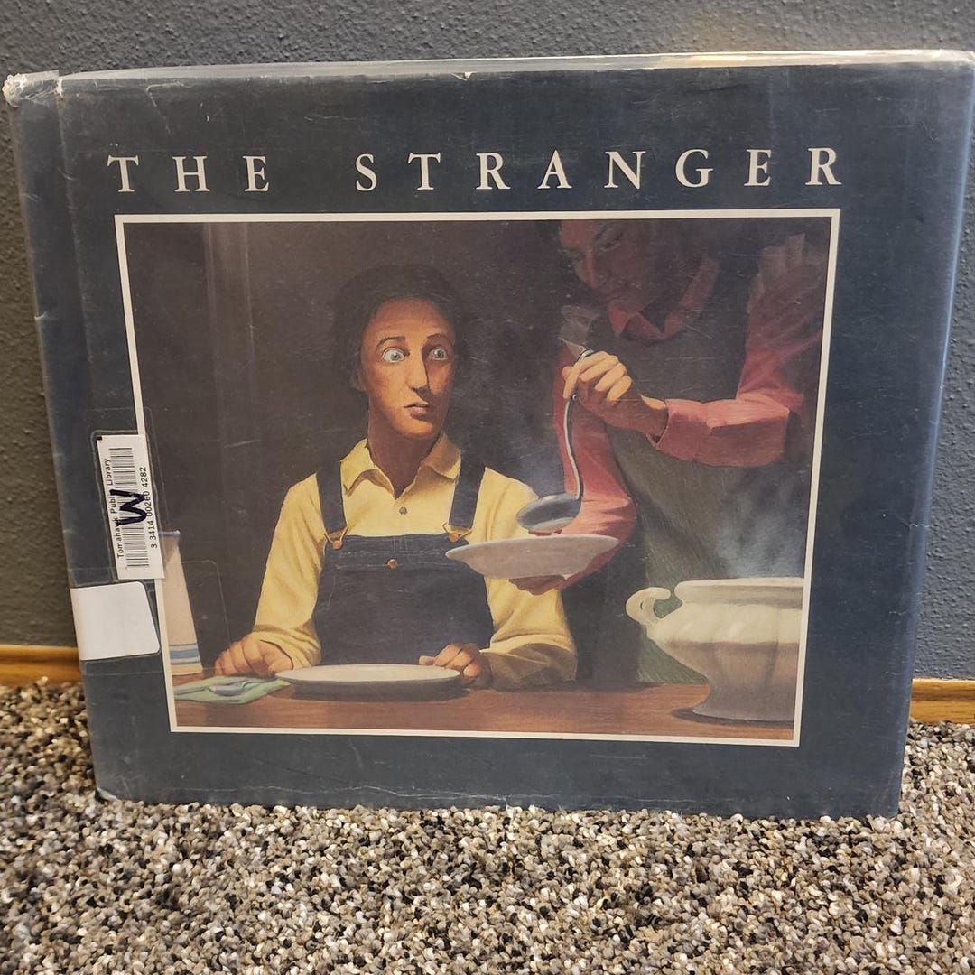 The Stranger, Chris Van Allsburg, Vintage, 1986 - Etsy