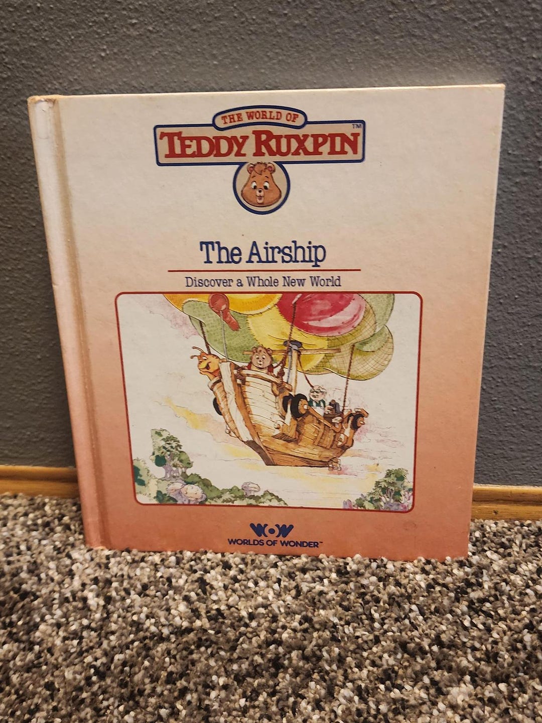 The World of Teddy Ruxpin, the Airship, Children's Vintage Book, First ...