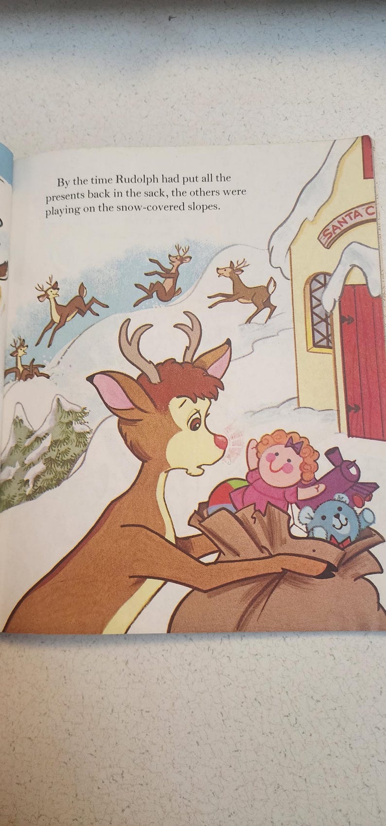 Rudolph the Red-nosed Reindeer Shines Again, Little Golden Book, Robert ...