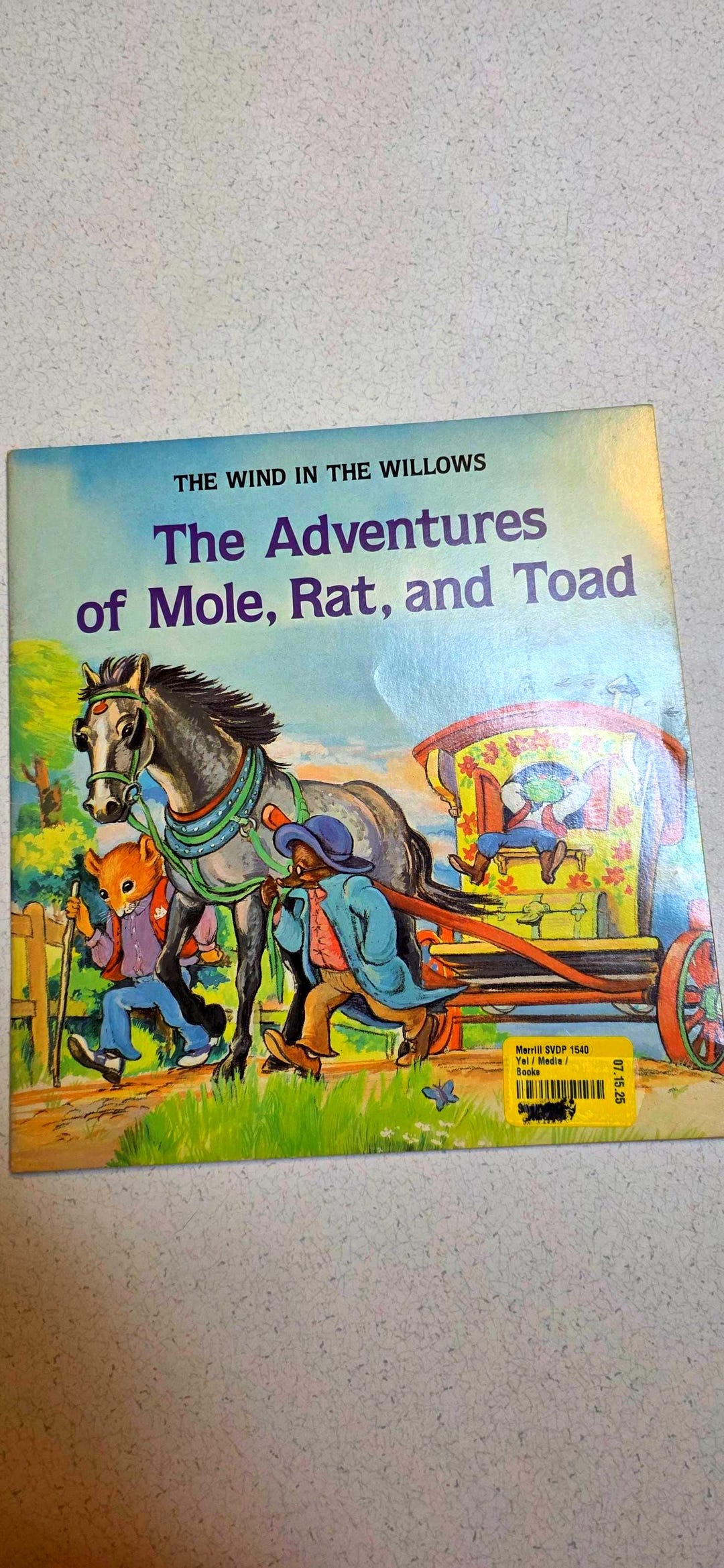 The Wind in the Willows, the Adventures of Mole, Rat, and Mr. Toad ...
