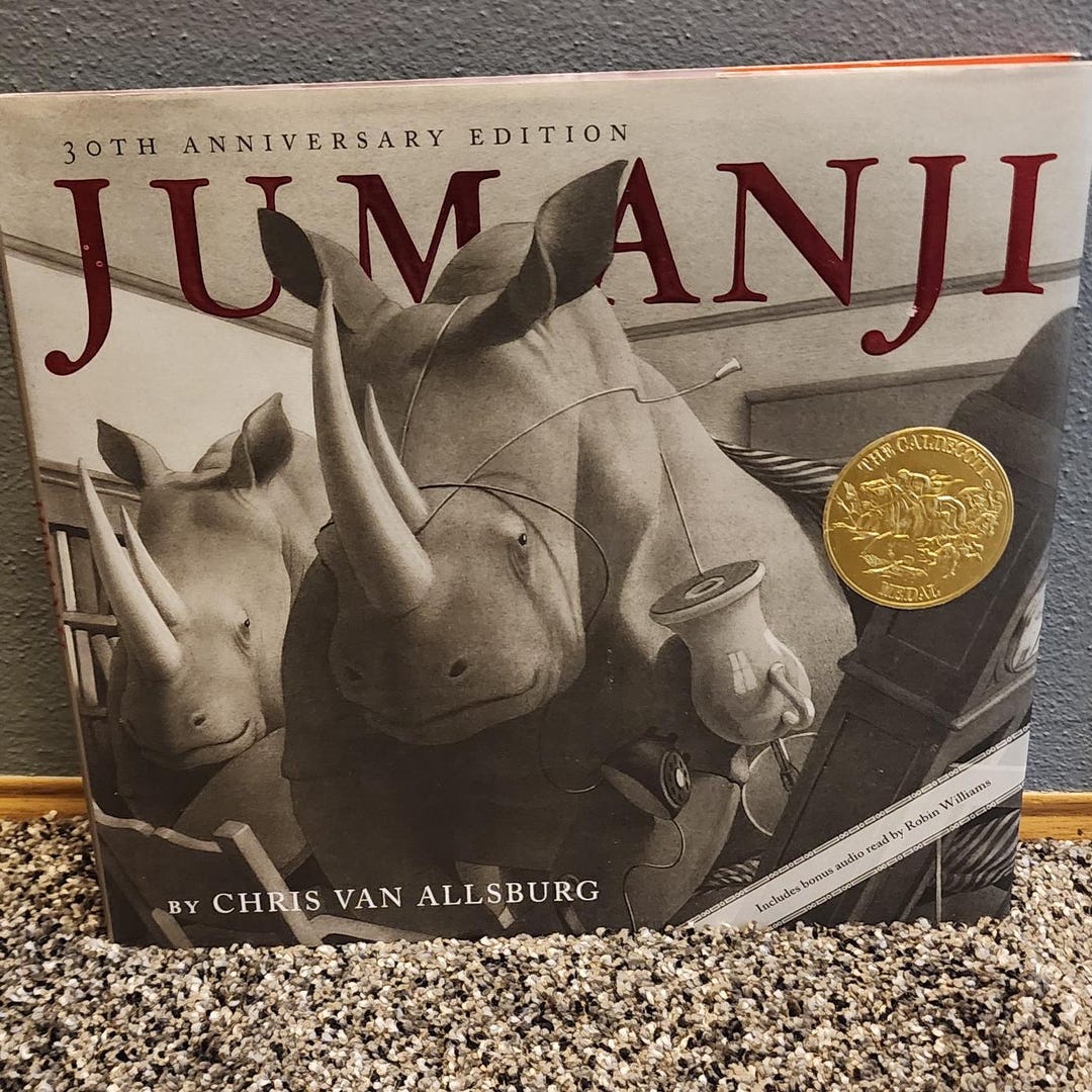 Jumanji, 30th Anniversary Edition, Chris Van Allsburg - Etsy