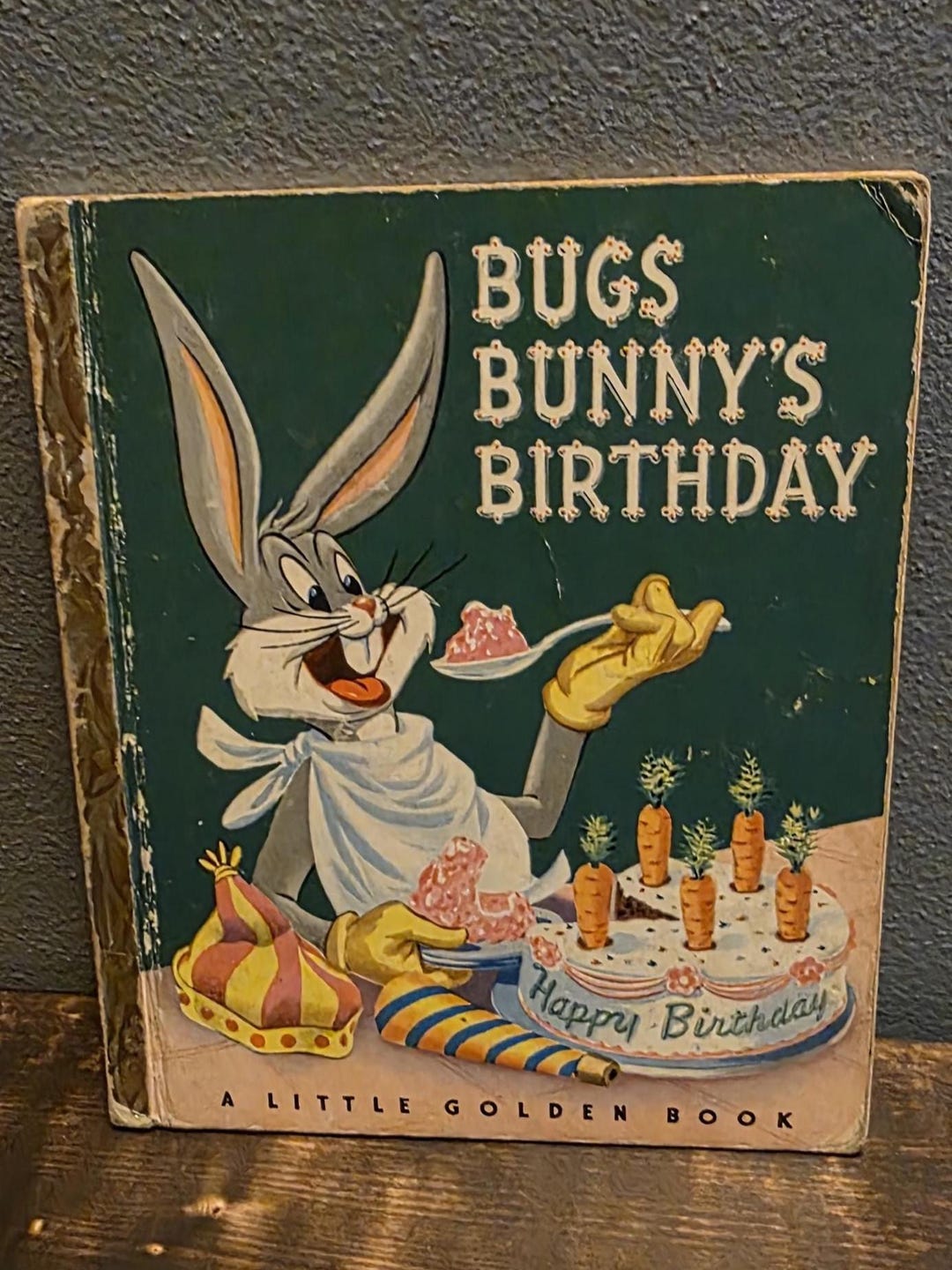 Bugs Bunny's Birthday, A Little Golden Book, Warner Brothers Cartoons ...