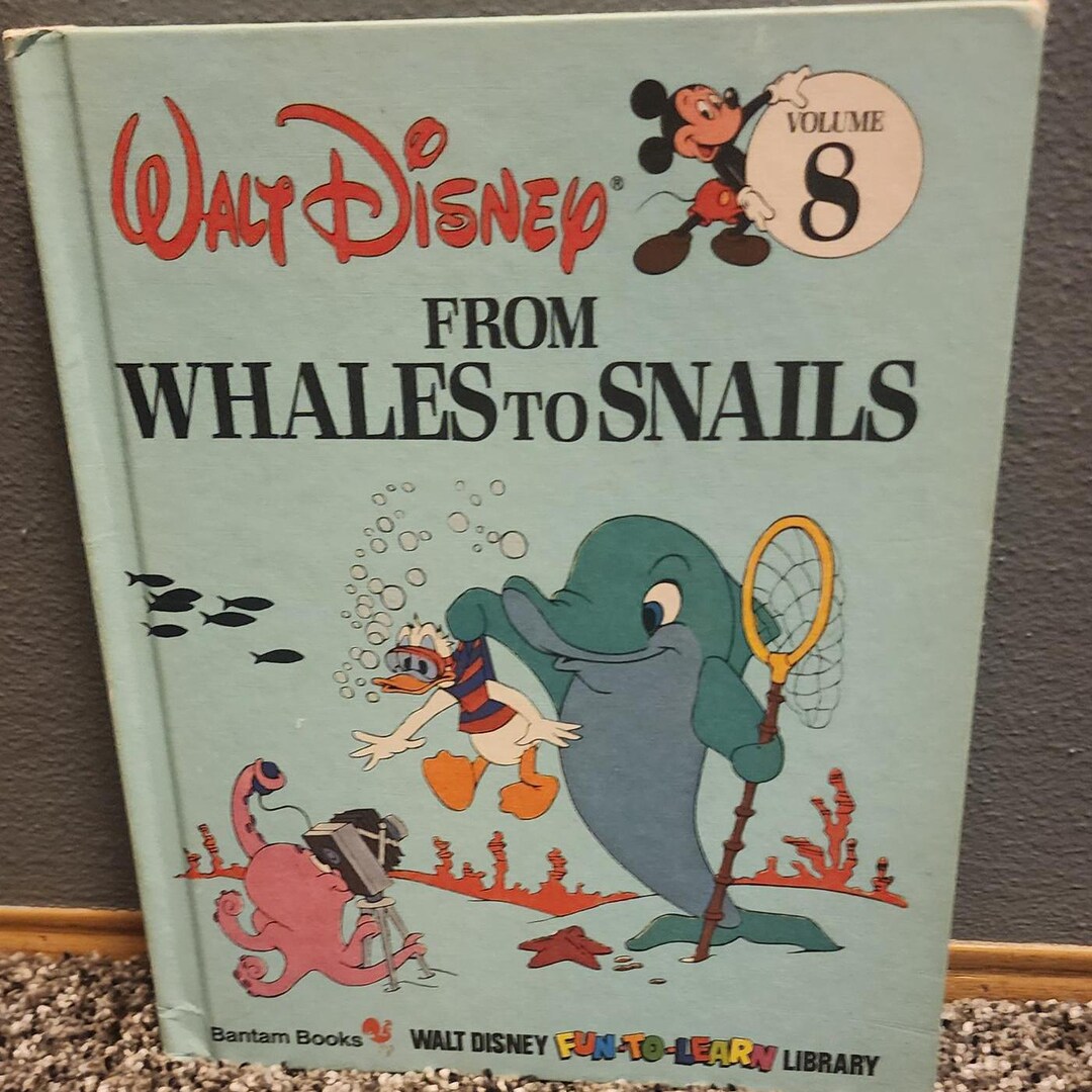 Walt Disney From Whales to Snails, Volume 8, 1983 - Etsy