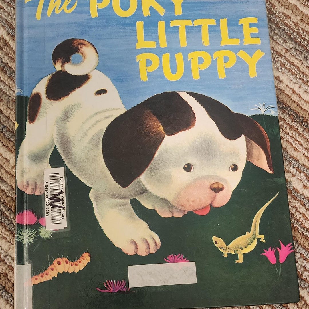 The Poky Little Puppy, Golden Book, Children's, Vintage, 1970 - Etsy