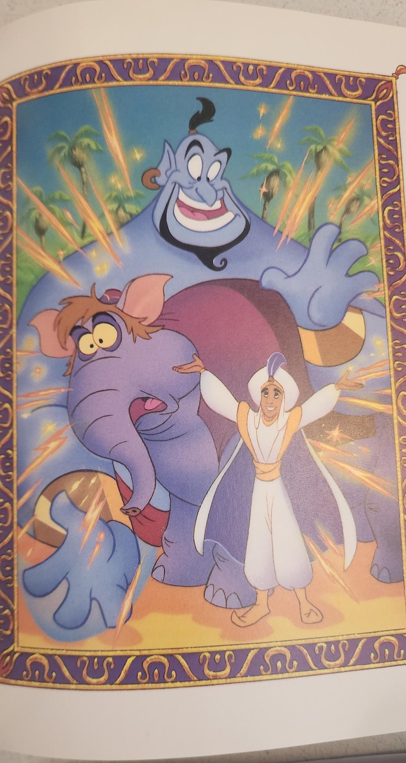 Disney's Aladdin, First Edition, 1992 - Etsy