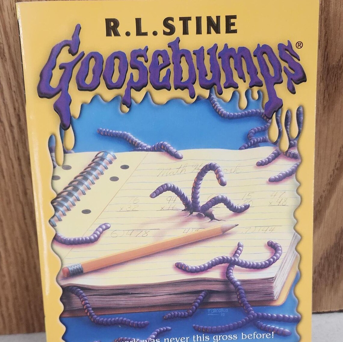 Go Eat Worms, Goosebumps Series, R.L. Stine, 1994 - Etsy