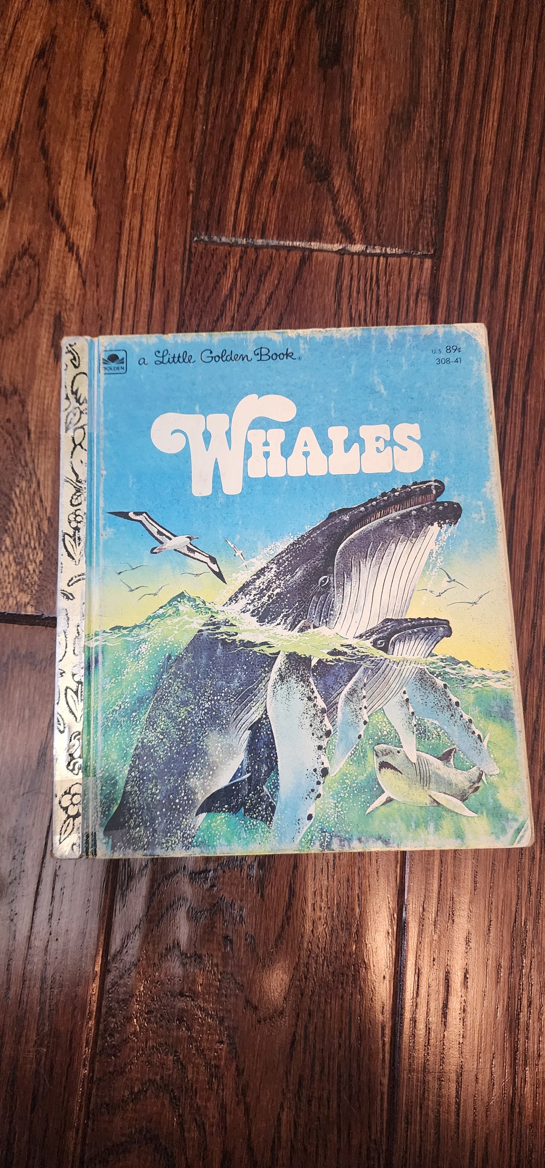 Whales, Little Golden Book, Children's, Vintage, 1978, Jane Werner ...