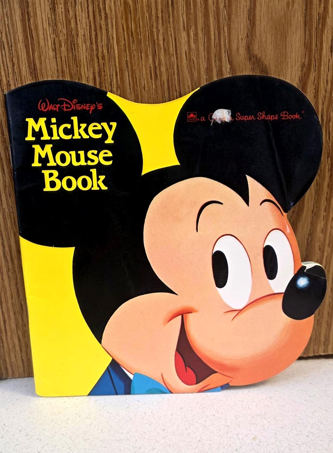 Walt Disney's Mickey Mouse Book, A Golden Super Shape Book, Al White ...