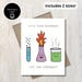 Printable Chemistry Birthday Card - Funny Science Lab Themed Card for ...
