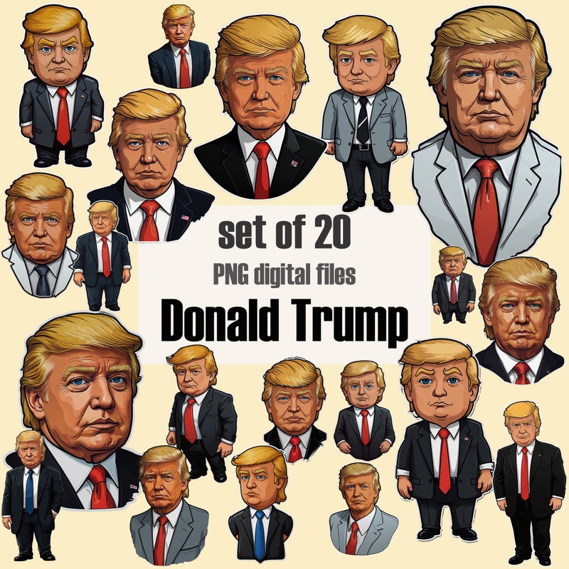 Donald Trump Png Clip Art - Etsy