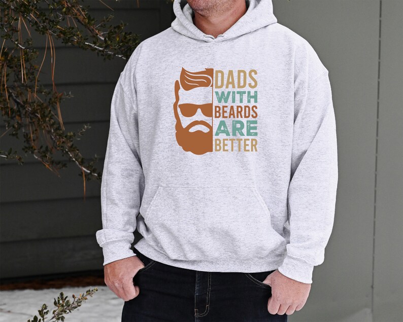 Dads With Beards Are Better SVG PNG, Cool Dad SVG, Dad's With Beards ...