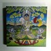 Buddha Nature Acrylic Painting on 10 X 10 Wood Panel, Buddha Under ...
