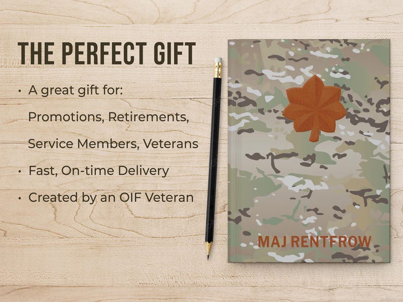 Custom Air Force Camo Notebook: Personalized Military Gift - Etsy