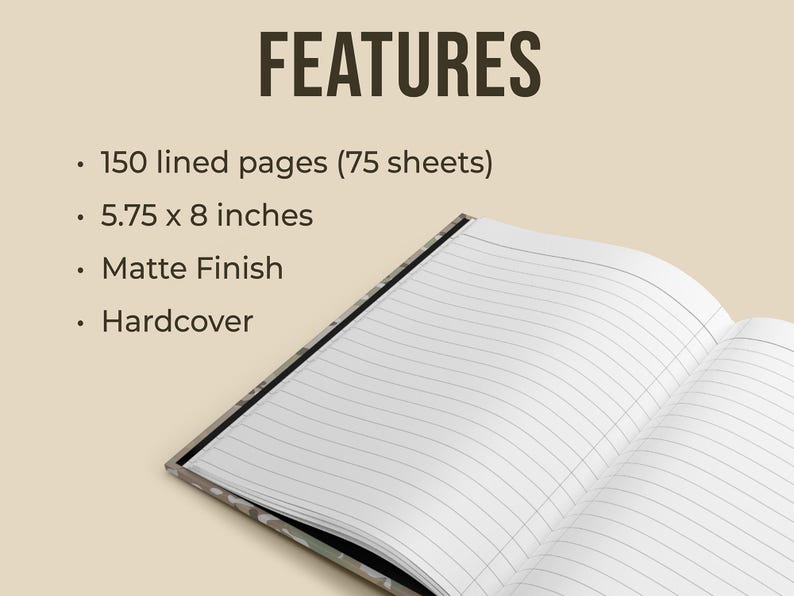 Personalized Army OCP Camo Notebook: Military Veteran Gift - Etsy