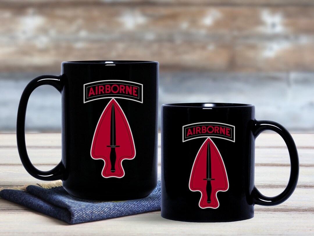 USASFC Mug, First Special Forces Command, Coffee Cup, Veteran, Soldier ...