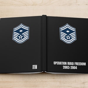 Personalized USAF Hardcover Journal: Air Force Veteran Gift - Etsy