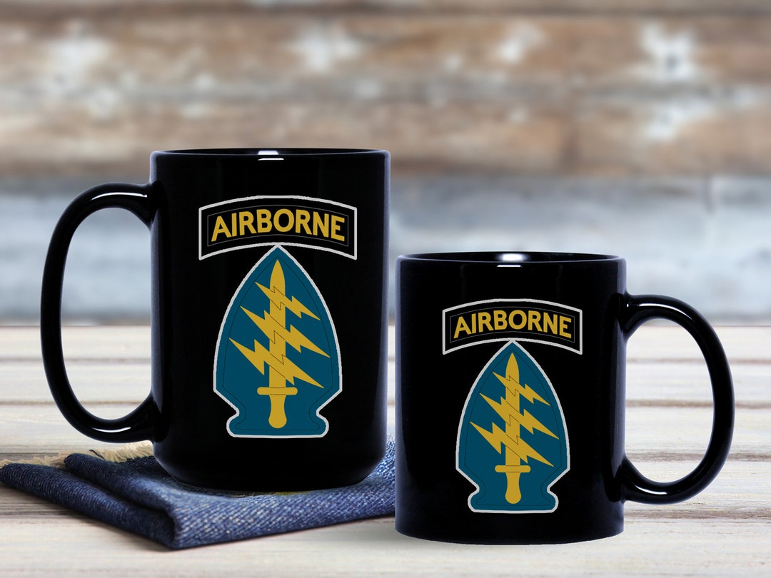 Army SF Mug, Special Forces Coffee Cup, Veteran Mug, Soldier Gift, Pcs ...