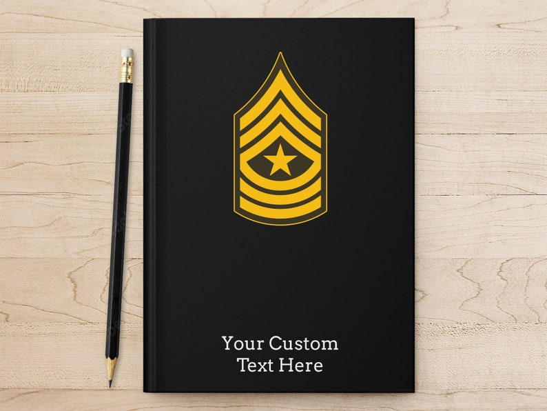 Personalized Army Notebook: Military Veteran Gift, Promotion Journal - Etsy