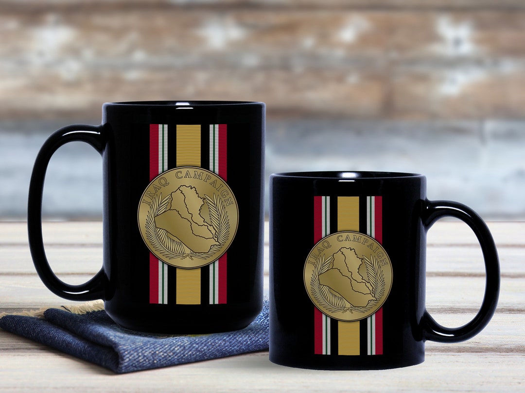 Iraq Campaign Medal Mug: OIF Veteran Gift - Etsy