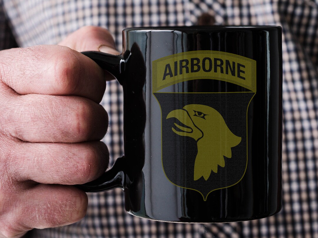 101st ABN Div, 101 Airborne, OCP Patch, Army Coffee Cup for Veteran Mug ...