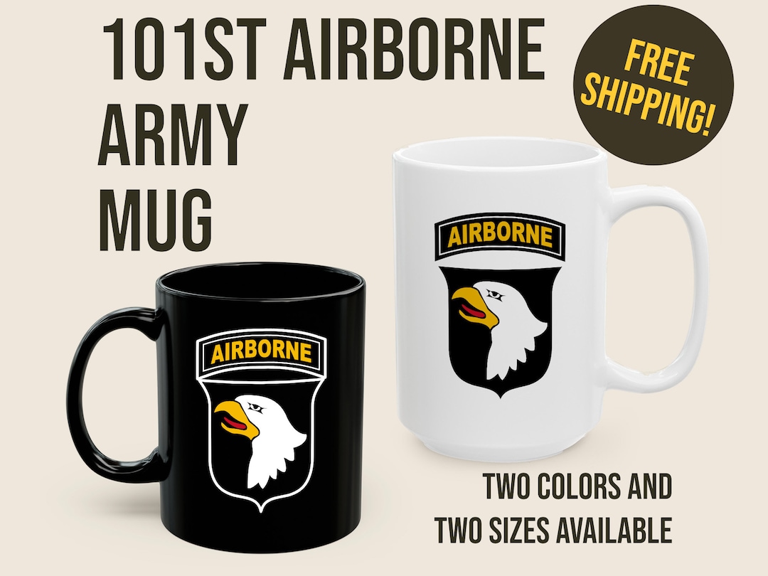 101st Airborne Div Mug, 101st ABN, Ft Campbell Mug Air Assault Coffee ...