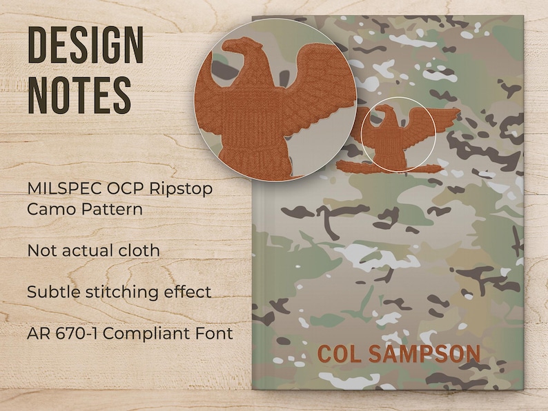Custom Air Force Camo Notebook: Personalized Military Gift - Etsy