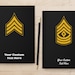 Personalized Army Notebook: Military Veteran Gift, Promotion Journal - Etsy