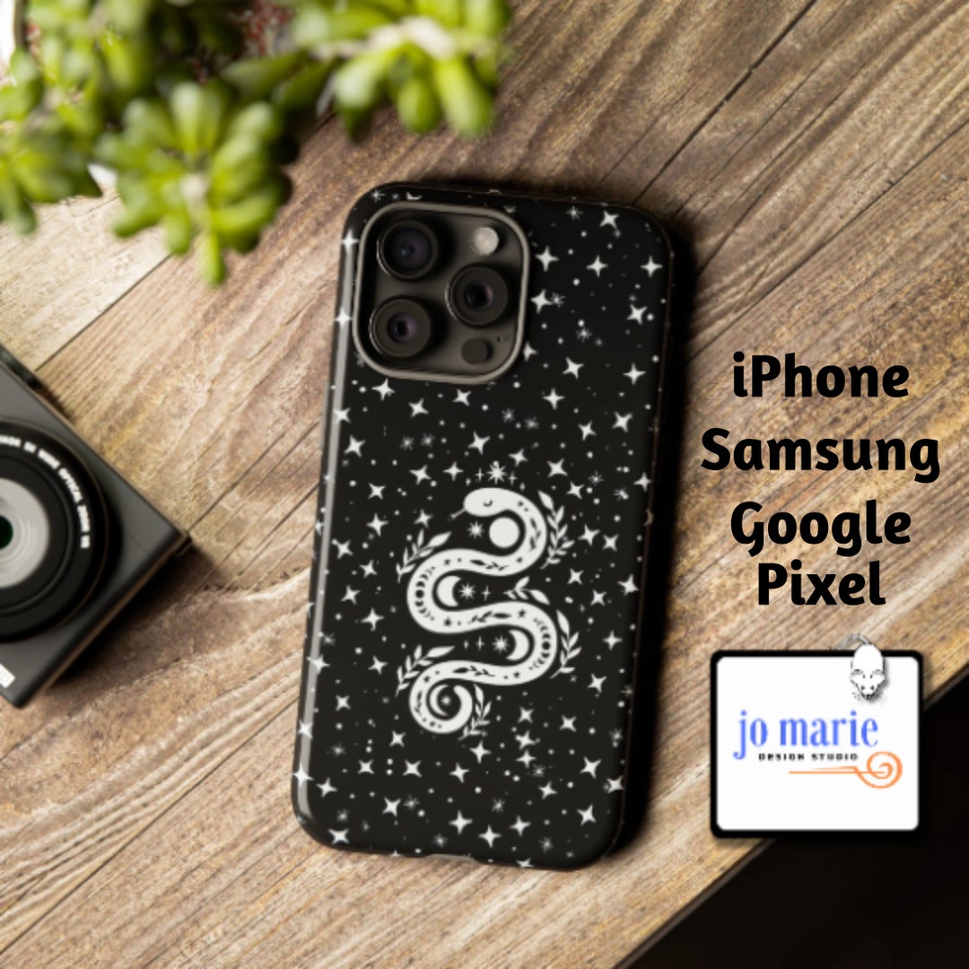 Celestial Snake iPhone Case, Ophiuchus Phone Case, Reptile ...