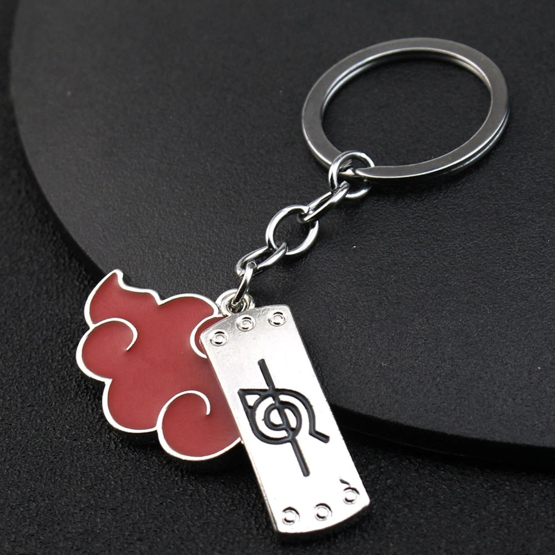 Naruto Kunai Shuriken Konoha Ninja Akatsuki Keychain Toy for Car Keys ...