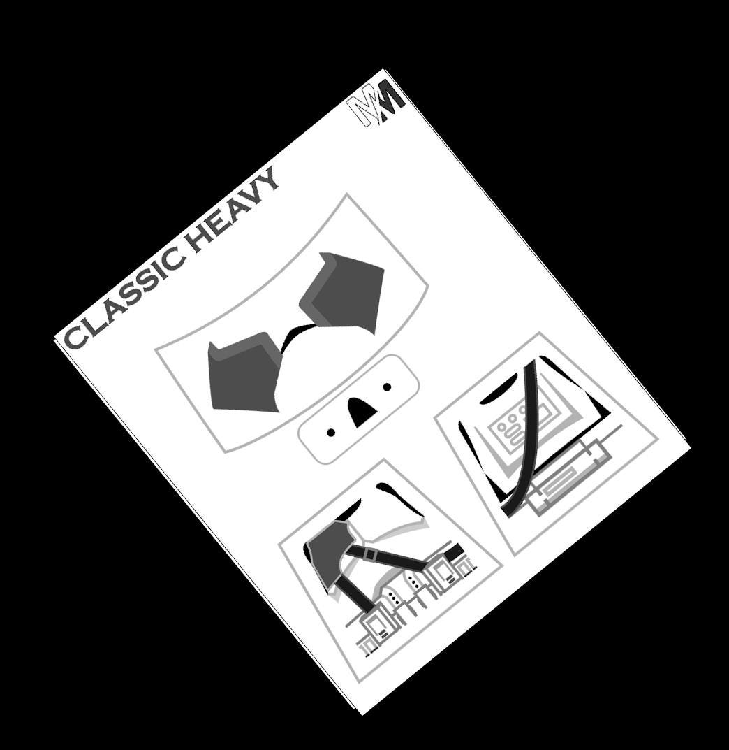 Classic Style Clone Heavy Trooper Decals for Lego Minifigures - Etsy