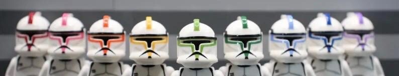 Classic Style Custom Decaled Lego Phase 1 Helmets - Etsy