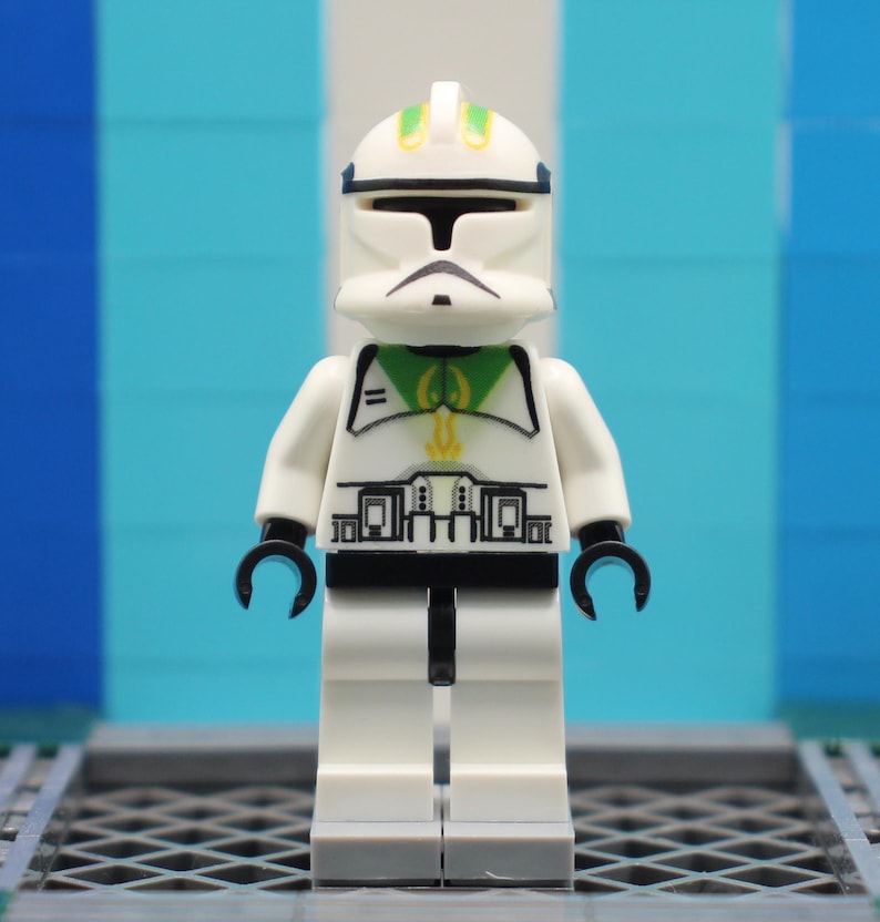 Classic Style Custom Decaled Lego Phase 1 Horn Company Figures - Etsy