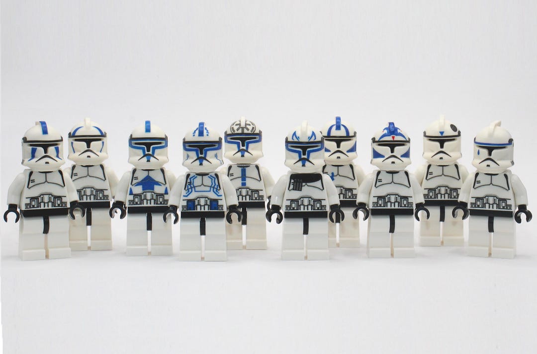 Classic Style Custom Lego Phase 1 501st Legion Figures - Etsy
