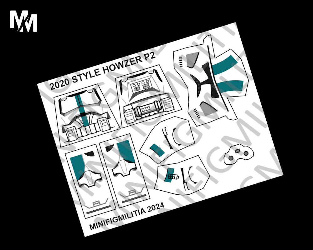 Clone Underground Characters Waterslide Decals for Lego Minifigures - Etsy