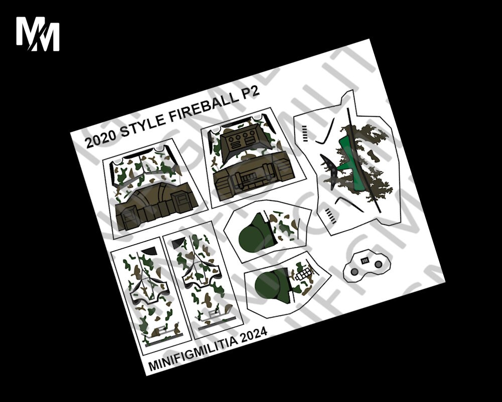 Clone Underground Characters Waterslide Decals for Lego Minifigures - Etsy