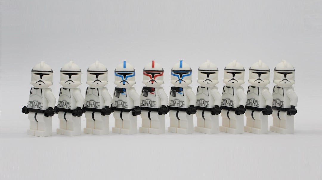 Classic Style Custom Decaled Lego Muunilinst 10 Squad Bundle - Etsy