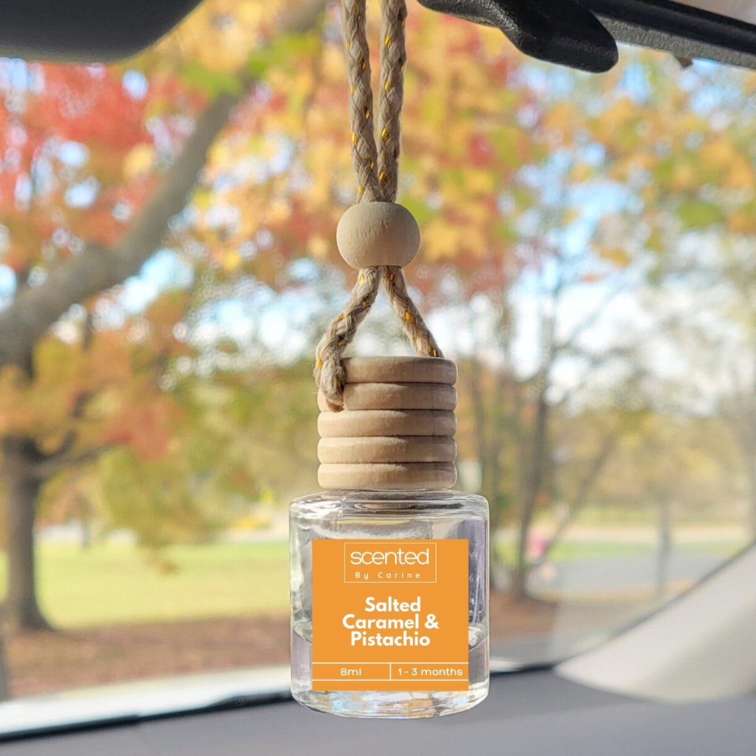 Pistachio Salted Caramel Scented Car Air Freshener: Janeiro Inspired ...